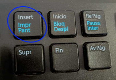 Cómo realizo una captura de pantalla?